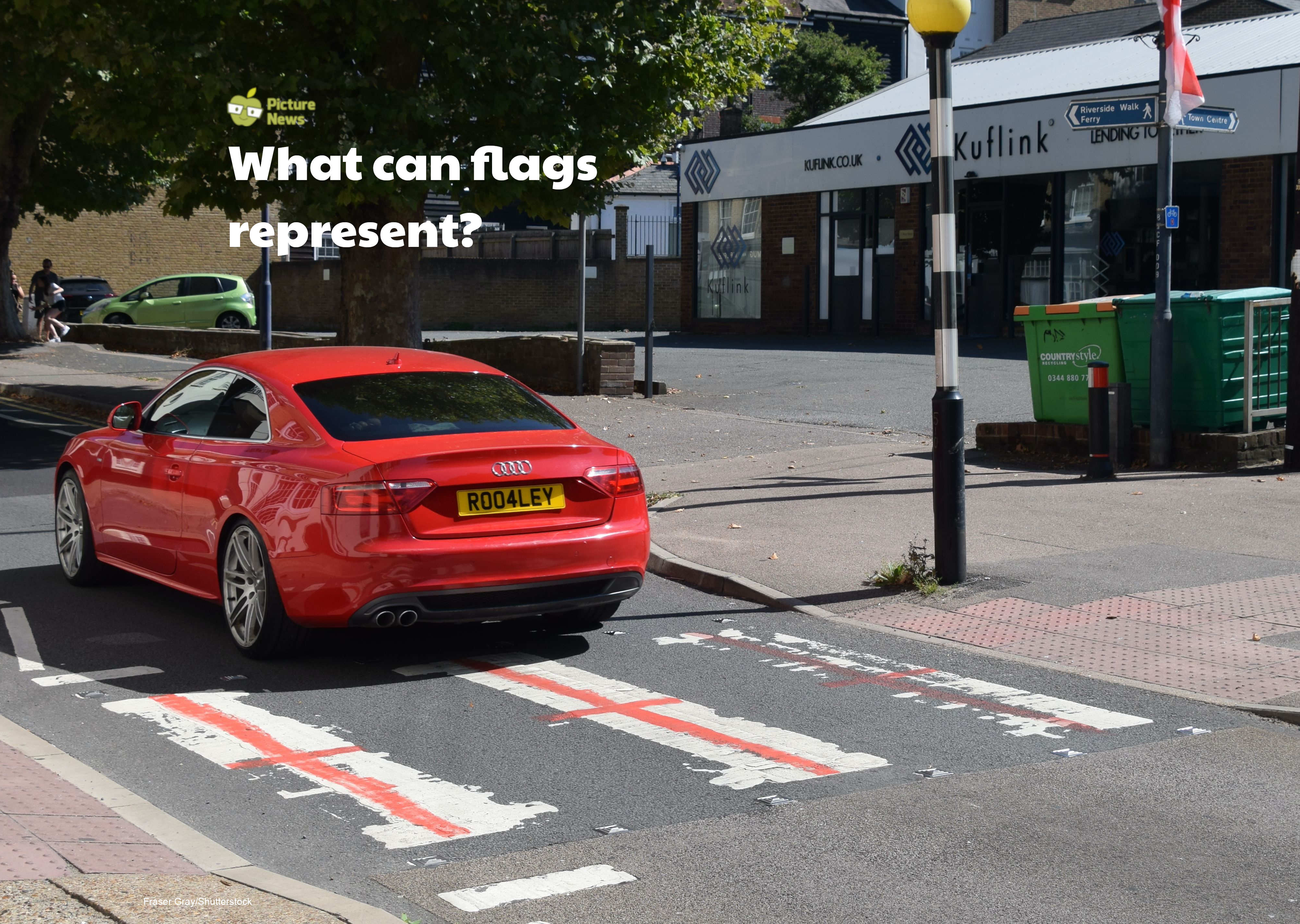 The Big Welcome Back Flag Project! | Picture News Blog